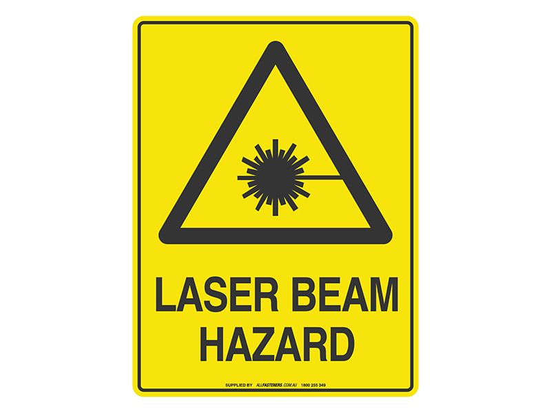 Warning Signs | Laser Beam Hazard | Allfasteners